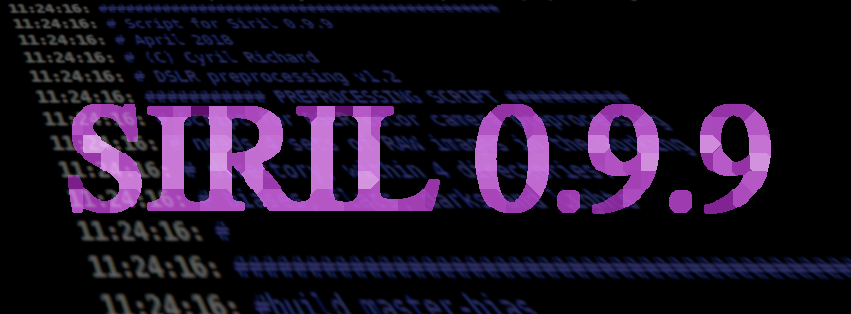 Siril - SIRIL 0.9.9